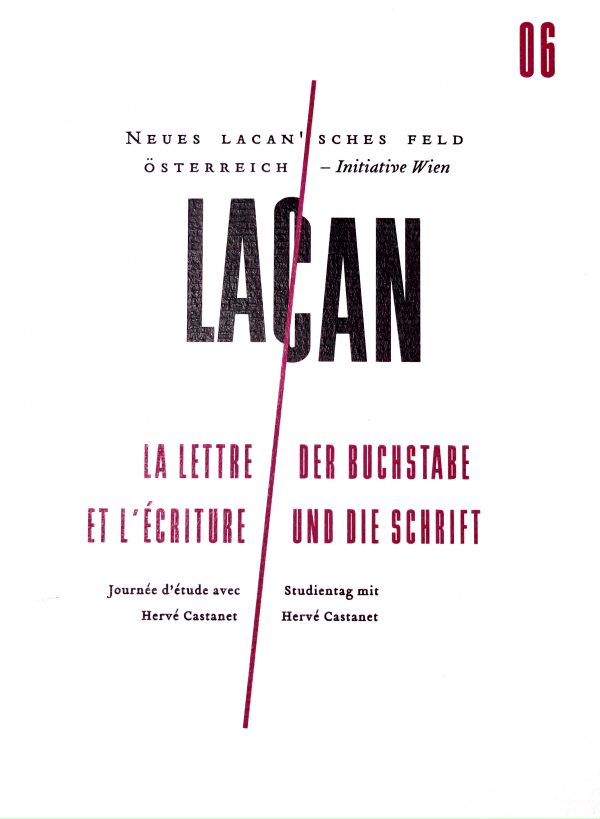 Lacan. La lettre et l’écriture – ECF Echoppe